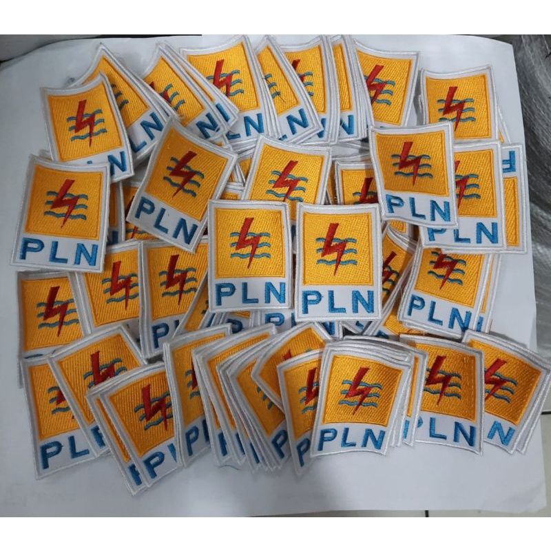 Jual logo/emblem/patch PLN bordir (ready stok) | Shopee Indonesia
