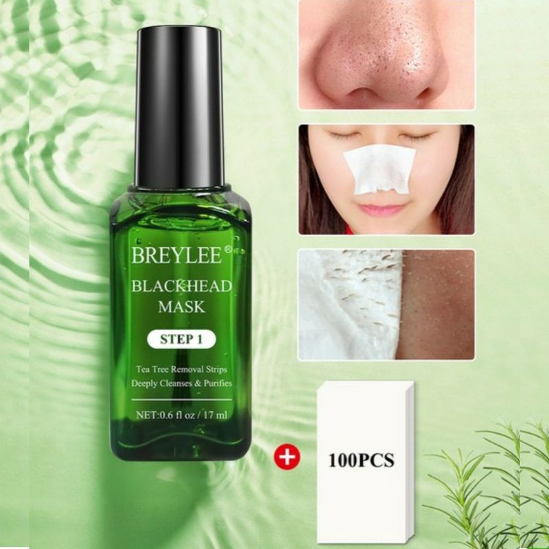 Jual Pencabut Komedo Ampuh/Breylee Blackhead Mask Peel Step 1 /Breylee ...