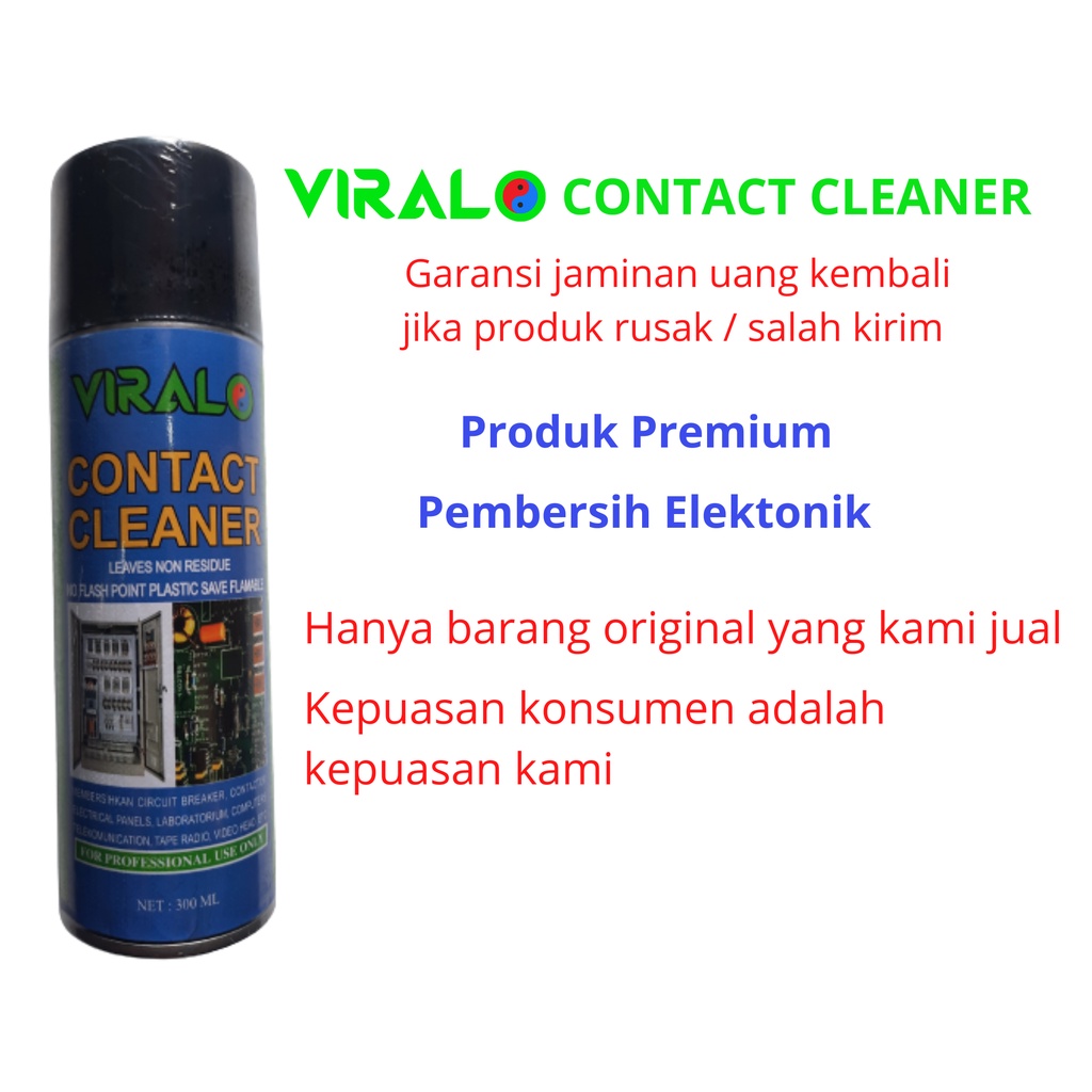 Jual PEMBERSIH ELEKTRONIK , PCB BOARD VIRALO CONTACT CLEANER | Shopee ...