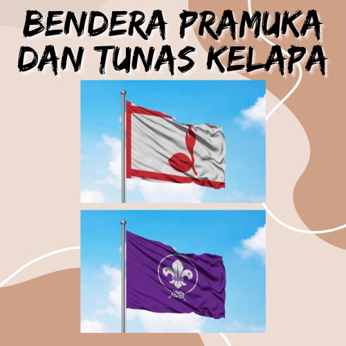 Jual Bendera Pramuka Berbagai Varian / Benderan Tunas / Cikal Kelapa ...
