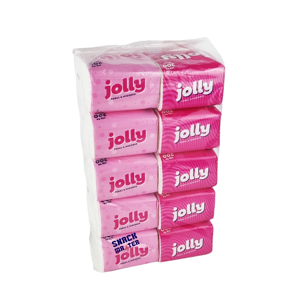 Jual Tisu JOLLY Facial Tissue POP UP 200's Ball Isi 10 Pack | Shopee ...
