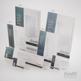 Jual Bantex Name Plate Display Papan Nama Meja Akrilik Transparan ...