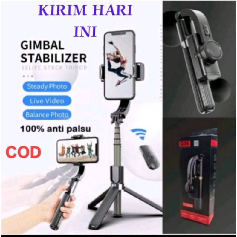 Jual Gimbal stabilizer HP Gimbal HP Q08 Gimbal stabilizer Wireless ...