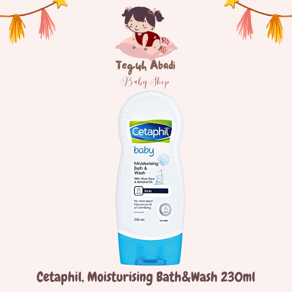 Jual [TA] Cetaphil Baby Moisturising Bath&Wash 230ml - Moist Sabun Bayi ...