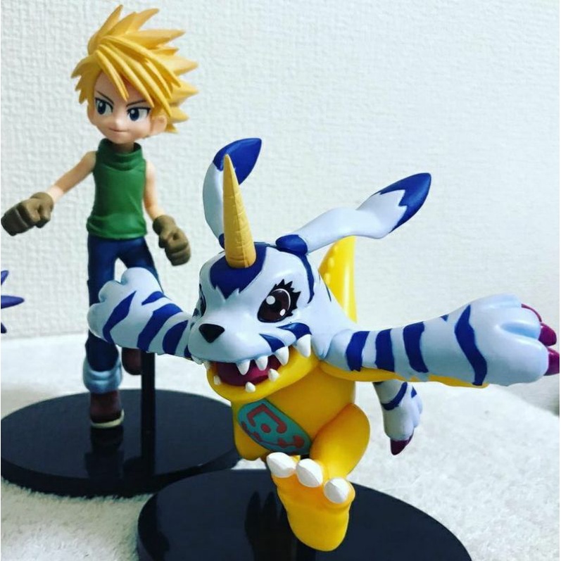 Jual Action Figure Digimon Adventure Yamato Gabumon 2 Set Figure ...