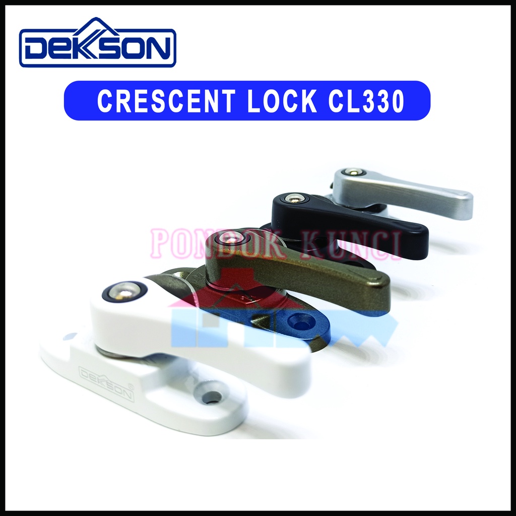 Jual Crescent Lock Dekson CL 330 Grendel Kuping Dekkson Kunci Putar ...