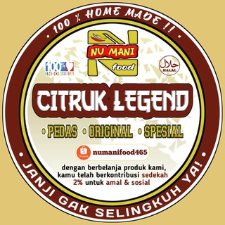 Jual Makanan/Citruk Legend Original 250 GRAM/Makanan Ringan/Makanan ...