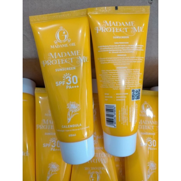 Jual SS/SUNSCREEN MADAM GIE/SPF 30/60ml | Shopee Indonesia