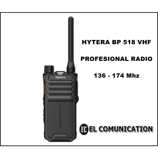 Jual Hytera BP518 HT Digital Analog VHF UHF 400-470 Fast Charge HYT BP-518 - VHF | Shopee Indonesia