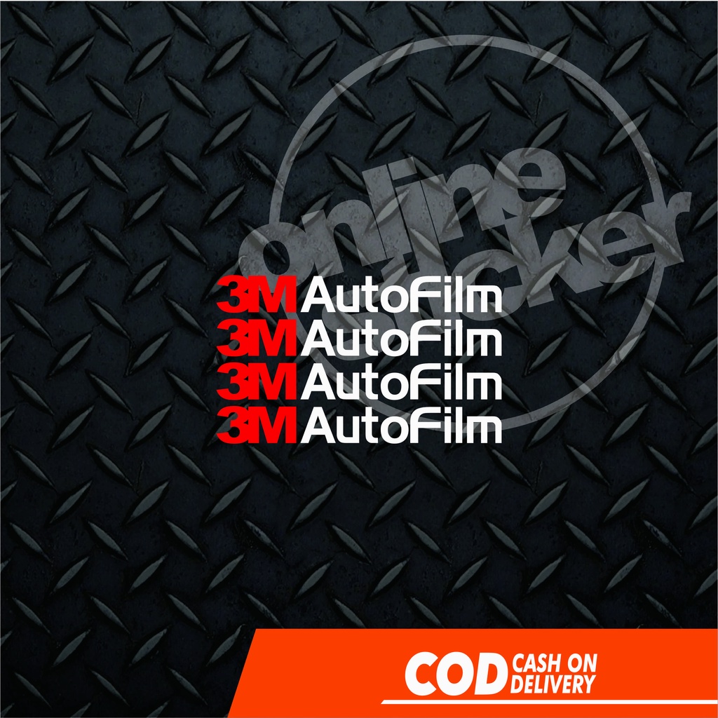 Jual sticker 3M auto film 4psc | cutting ori | Shopee Indonesia