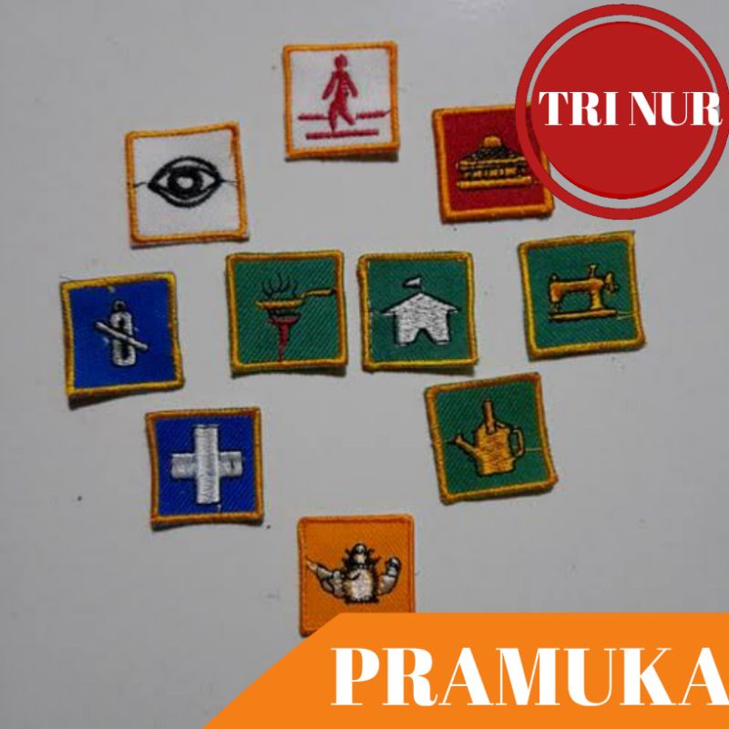 Jual TKK Wajib Tanda Kecakapan Penegak Madya Bijian Bordir | Shopee Indonesia