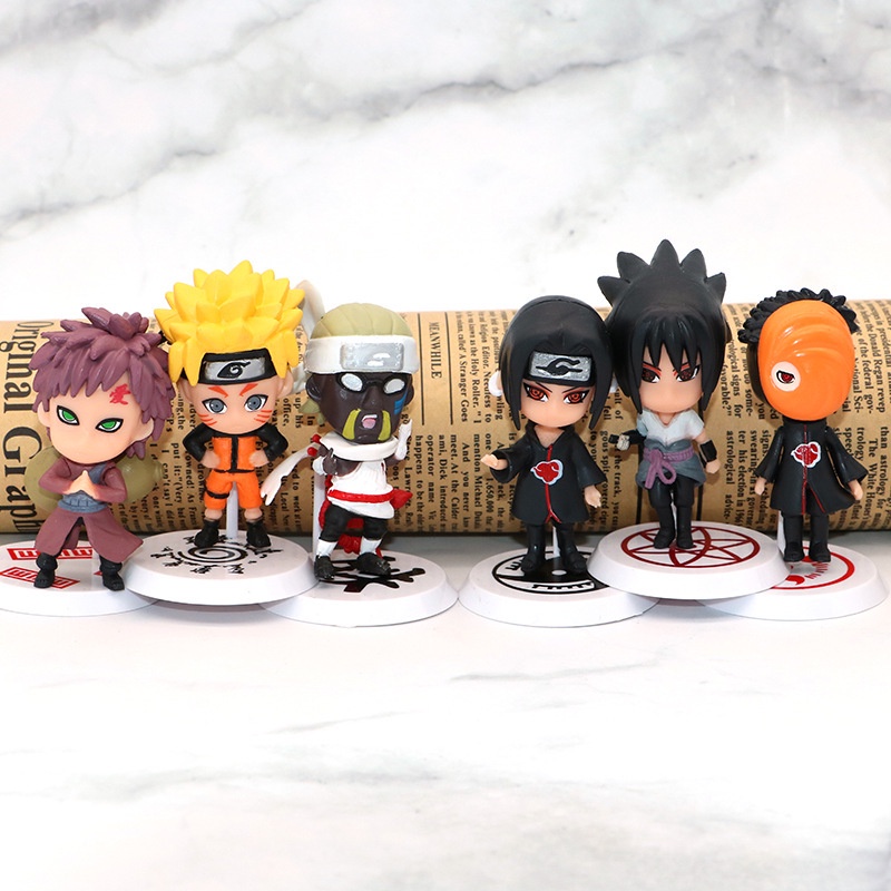 Jual Action Figure Mini Anime Naruto Ukuran 8CM 6 Jenis Figure | Naruto ...