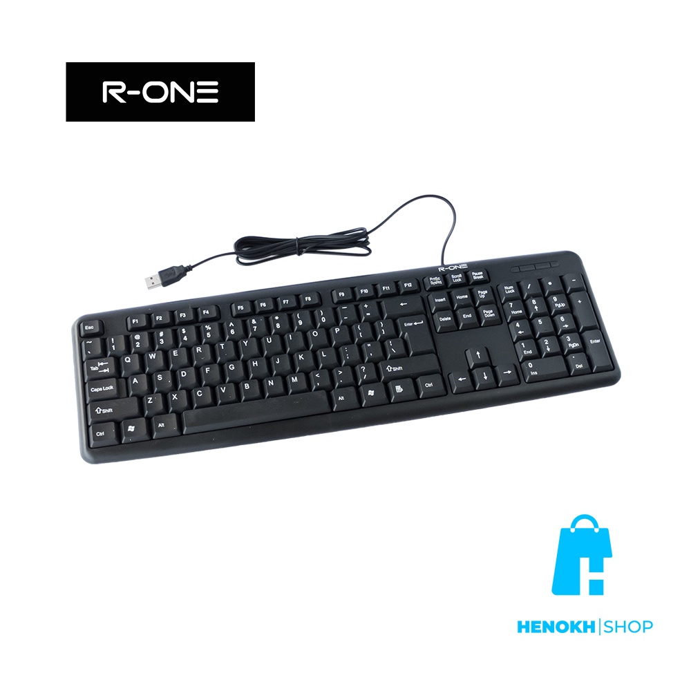 Jual Keyboard USB Office R-ONE R1601 / Keyboard Kantor / Business ...