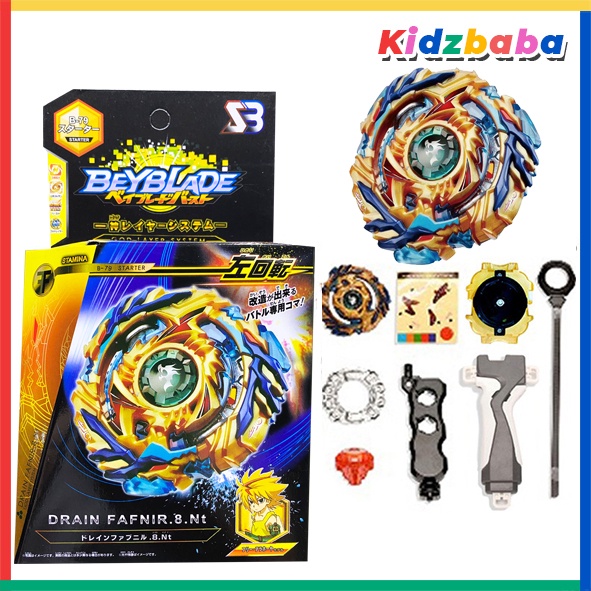 Jual Beyblade Burst DRAIN FAFNIR B-79 (Tornado Gyro Combat) | Shopee ...