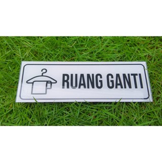 Jual Akrilik Stiker Ruang Ganti, Ruang Ganti Pria, Ruang Ganti Wanita ...