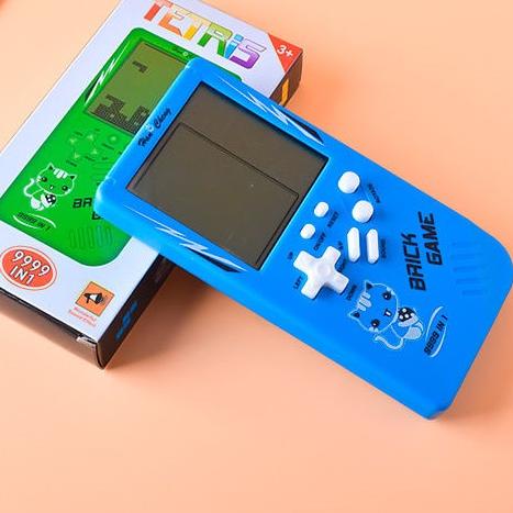 Jual Original Classic Tetris Game Console Anak Handheld Retro Mini ...
