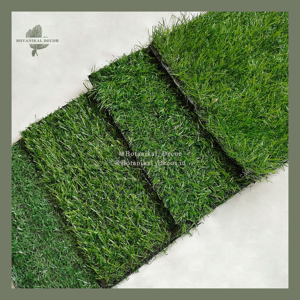 Jual 10mm/20mm/25mm/30mm Artificial Grass Sintetis Rumput Green Hijau ...