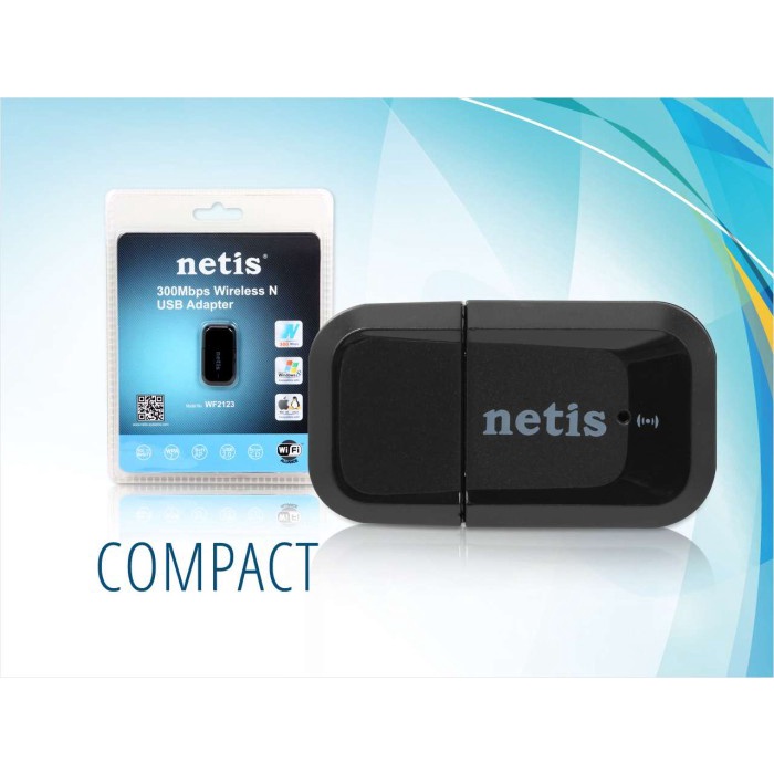 Jual Hari Ini Netis Wf2123 - 300Mbps Wireless N Usb Adapter Trendi ...