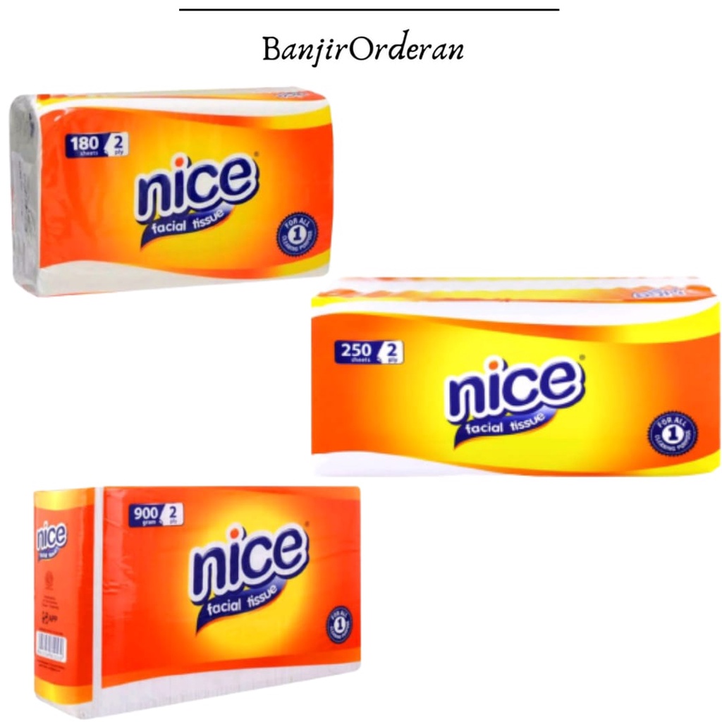 Jual Tissue/ Tisu Nice Wajah Soft Pack 250 Sheets. | Shopee Indonesia