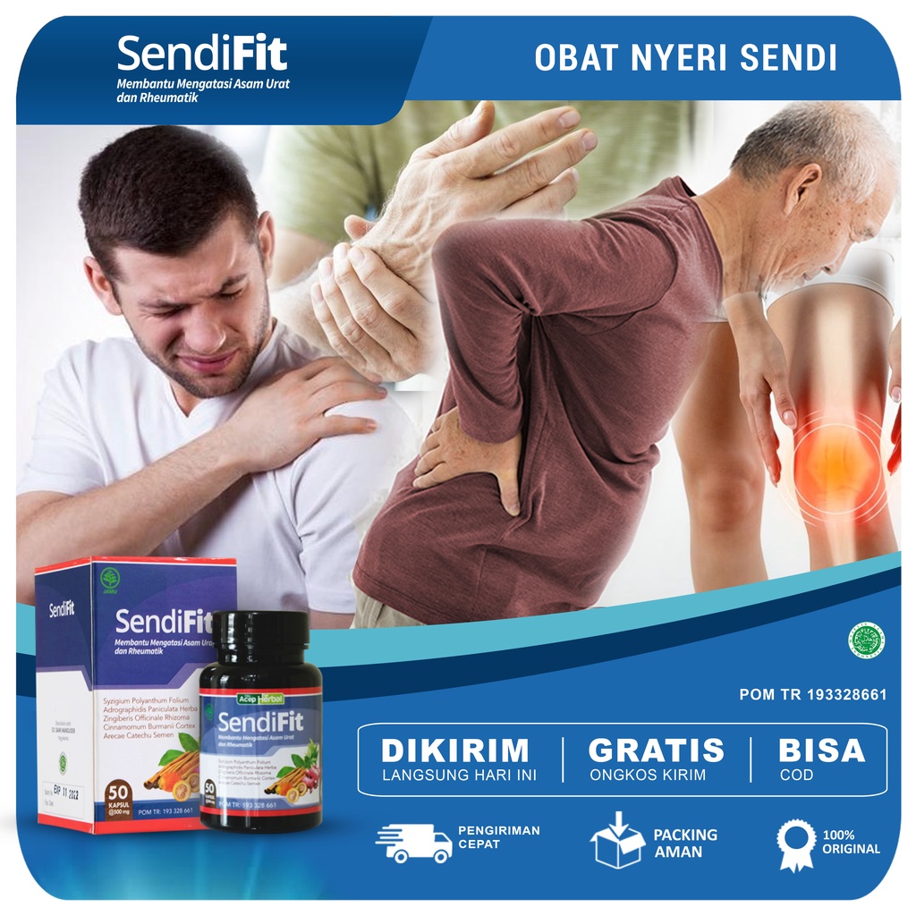 Jual Obat Nyeri Sendi Kaku, Lutut Berbunyi, Cedera Tulang dan Radang ...