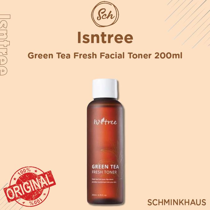 Jual ISNTREE Green Tea Fresh Facial Toner 200ml | Shopee Indonesia