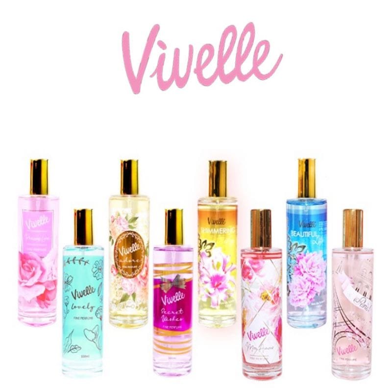 Jual Vivelle Eau De Toilette Designer Perfume Glass 100 ml | Shopee ...
