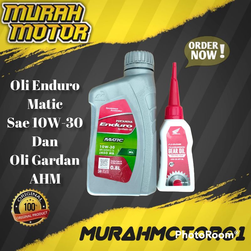 Jual Oli Enduro Matic 800ml Original Dan Oli Gardan 120ml Original ...