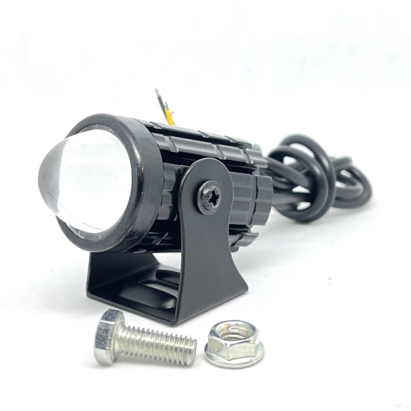 Jual Harga PER 1 PCS LED Laser Mini Steel Gun Spotlight 2 Color White ...