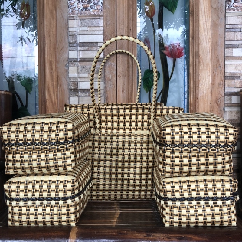 Jual tas jali premium Tas set keben 4 harga promo/ set keben bali ...