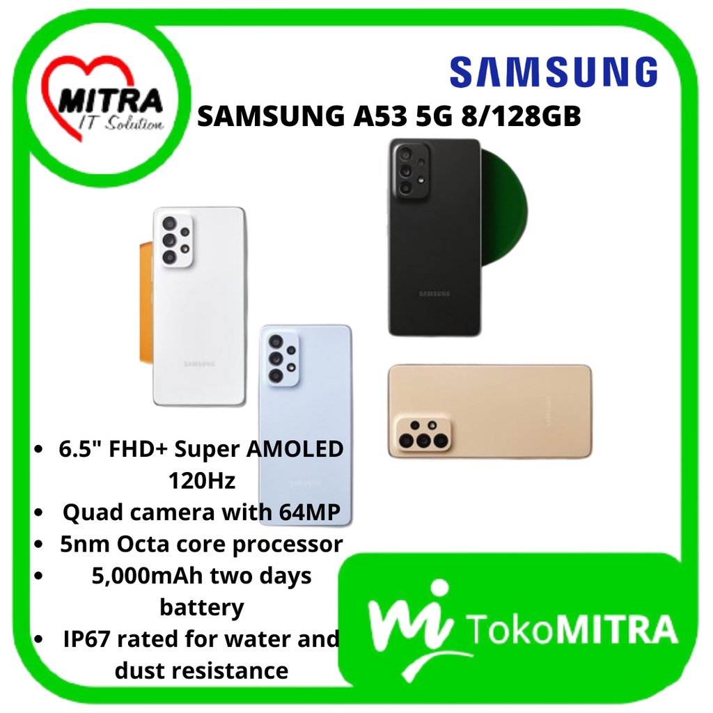 Jual SMARTPHONE HANDPHONE SAMSUNG A53 5G 8GB 128GB | Shopee Indonesia