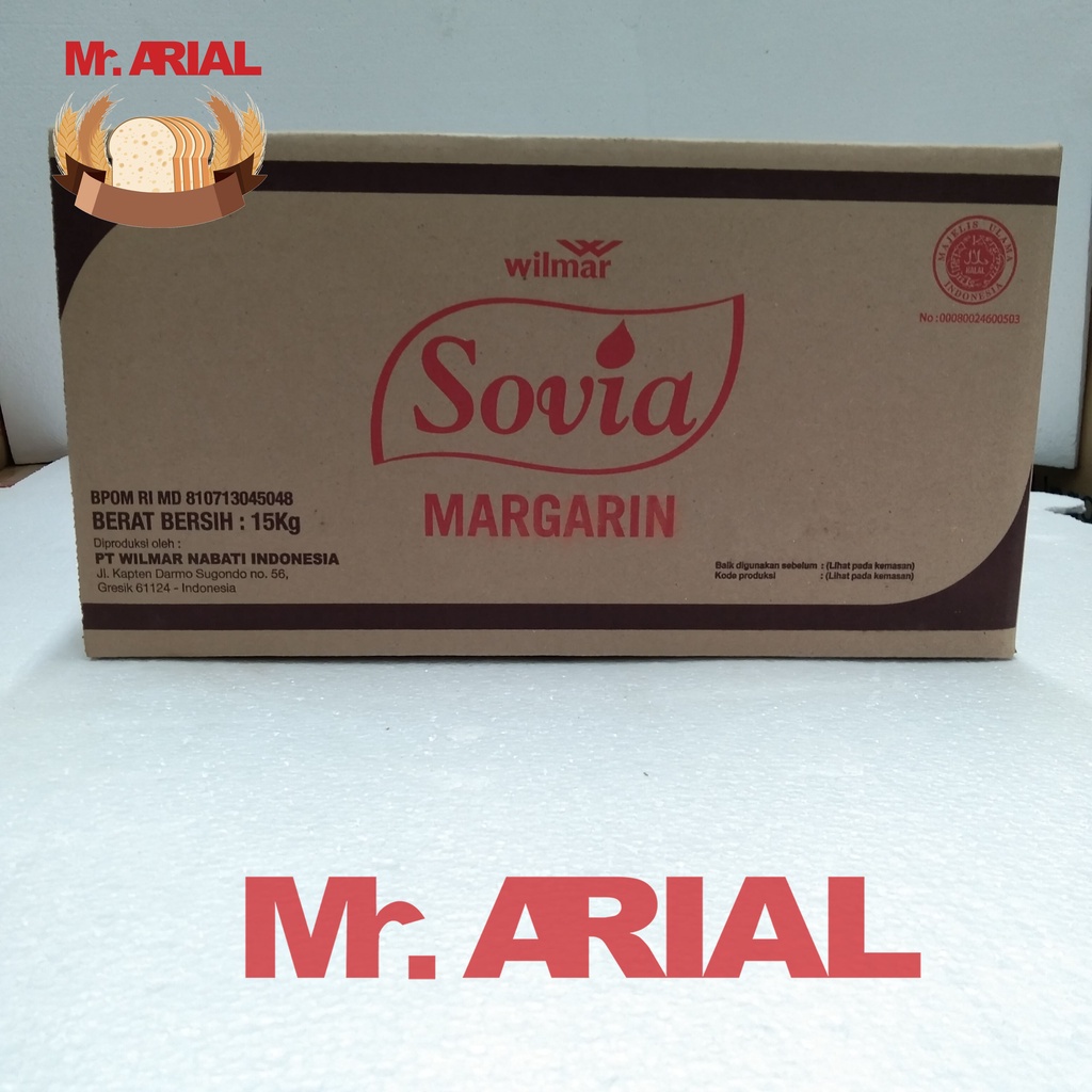 Jual SOVIA Margarine / Margarin SOVIA / Mentega Kuning / Butter @15kg ...