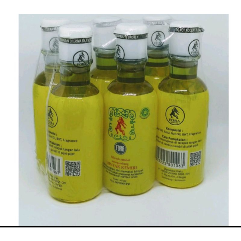 Jual FORA MINYAK RAMBUT KEMIRI - 65 ml | Shopee Indonesia