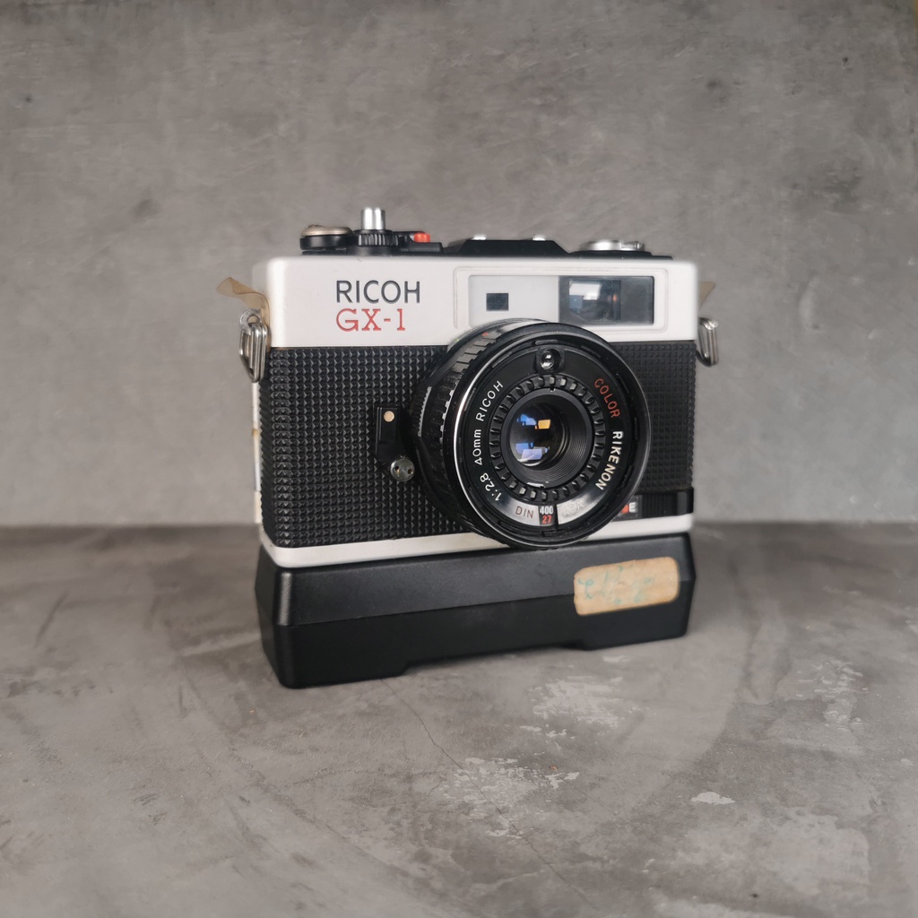 Jual RICOH GX-1 + SP WINDER RANGEFINDER SILVER LIKE NEW !! KAMERA FILM ...