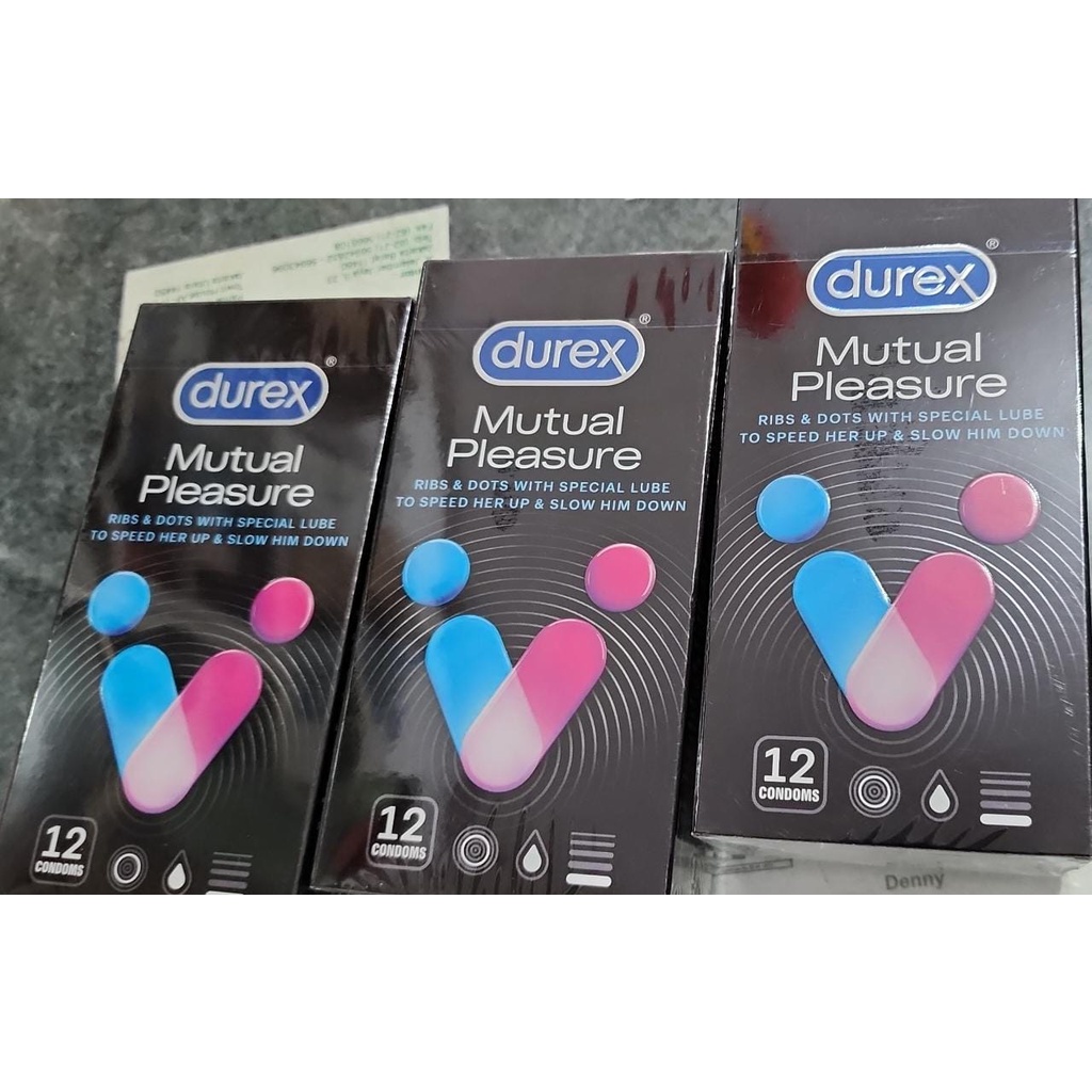 Jual Durex Mutual Pleasure kondom isi 12 pcs | Shopee Indonesia