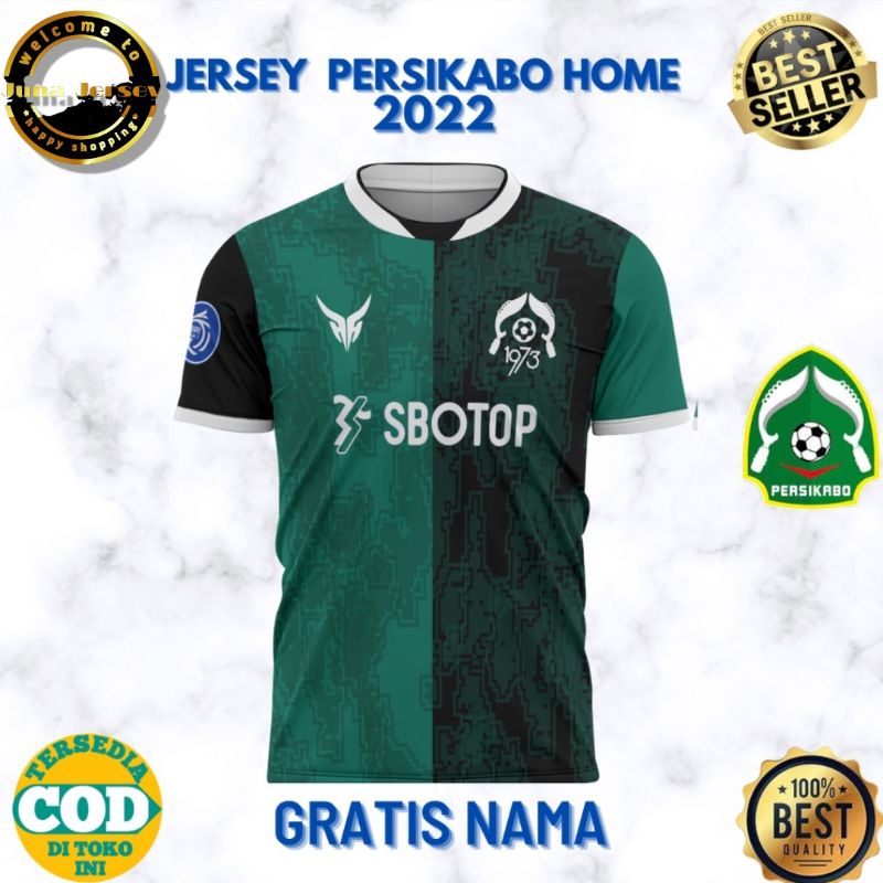 Jual BAJU KAOS JERSEY BOLA PERSIKABO HOME TERBARU 2022 2023 FREE ...