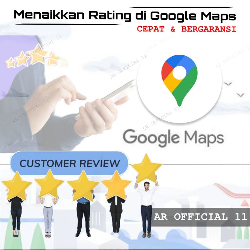 Jual JASA ULASAN GOOGLE MAPS / RATING GOOGLE MAPS / REVIEW GARANSI 100% ...