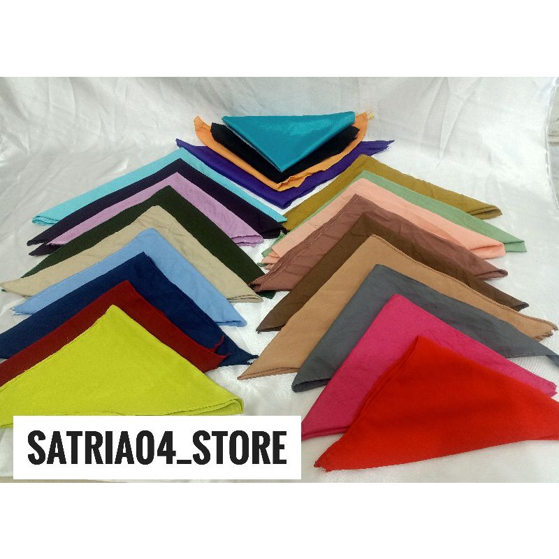 Jual SLAYER SEGITIGA POLOS MANASIK HAJI ANAK/SYAL BANDANA | Shopee ...