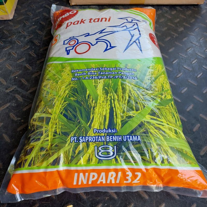 Jual Benih Padi Inpari 32 Prima Jumbo 5Kg Pak Tani | Shopee Indonesia