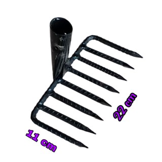 Jual garuk sampah/garpu sampah besi ulir 22 cm kuat dan kokoh | Shopee ...