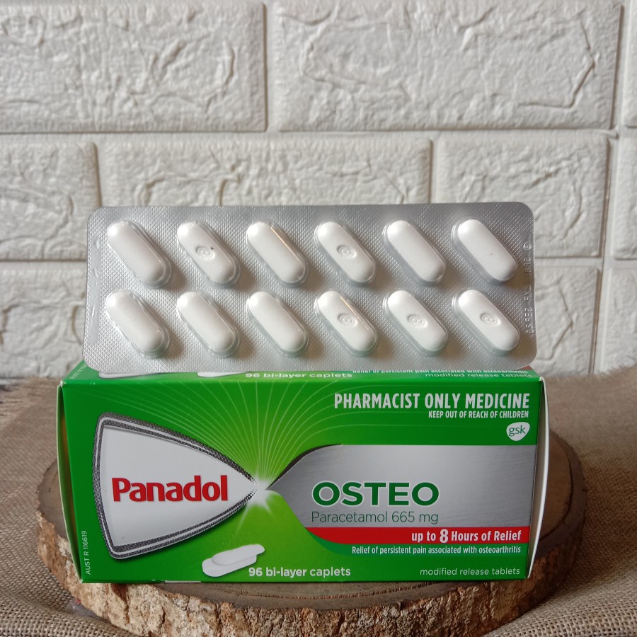 Jual PANADOL OSTEO PER STRIP 12 CAPLETS 100% ORIGINAL AUSTRALIA ...