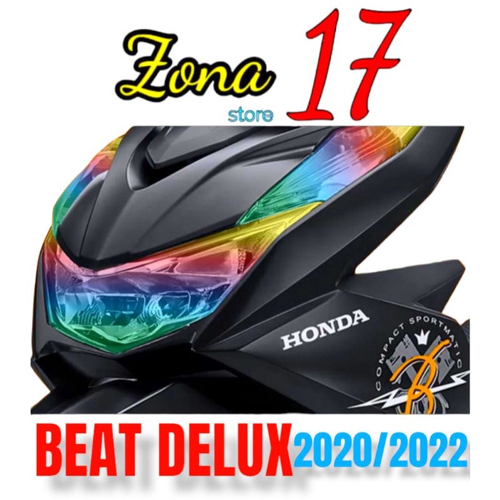 Jual stiker sticker lampu beat delux 2020 2022 | Shopee Indonesia