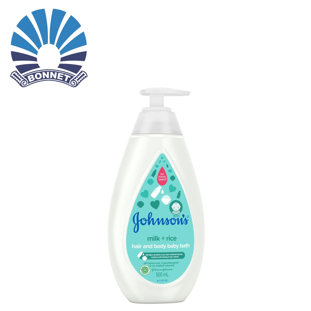 Jual Johnson's Baby Hair and Body Bath Milk + Rise 500ml 8850007090281 ...