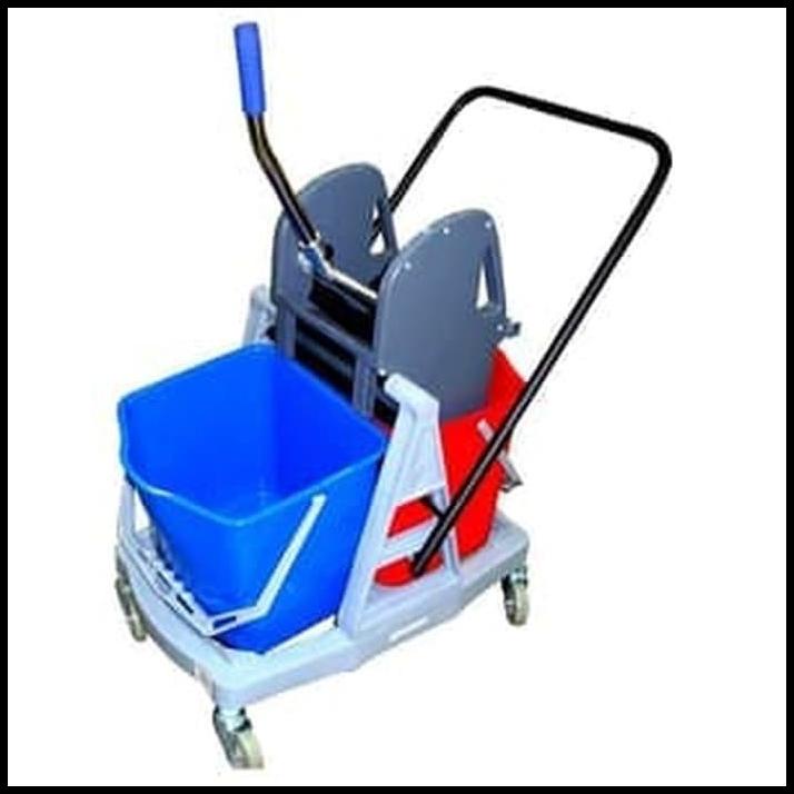 Jual Bucket Wringer With 2 Pails Blue Red Krisbow Kw1801385 | Shopee ...