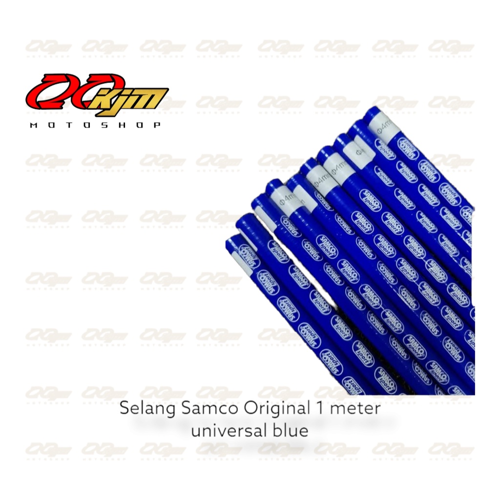 Jual Selang Samco 1 meter universal - Biru (TULISAN SAMCO) | Shopee Indonesia