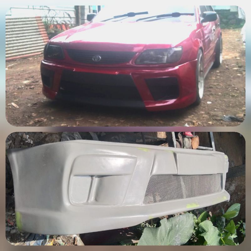 Jual Bodykit depan full bumper Toyota Soluna Tahun 2000-2003 | Shopee ...