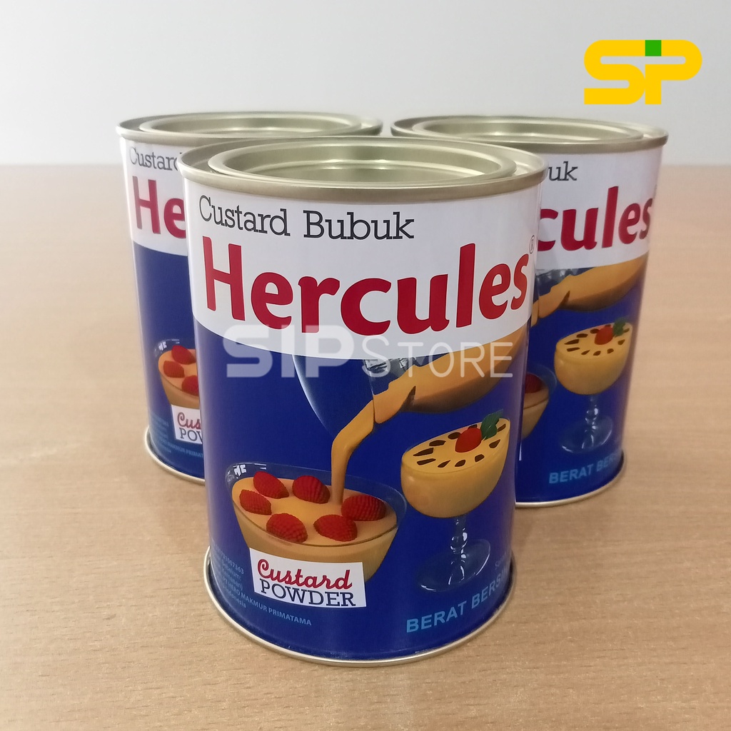 Jual HERCULES CUSTARD Powder Bubuk 300 gram / HERCULES CUSTARD Powder ...
