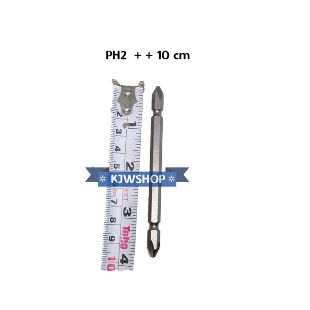 Jual Mata Obeng Angin ++ 10cm Mata Obeng Bor Gypsum PH2 x 65mm Double ...