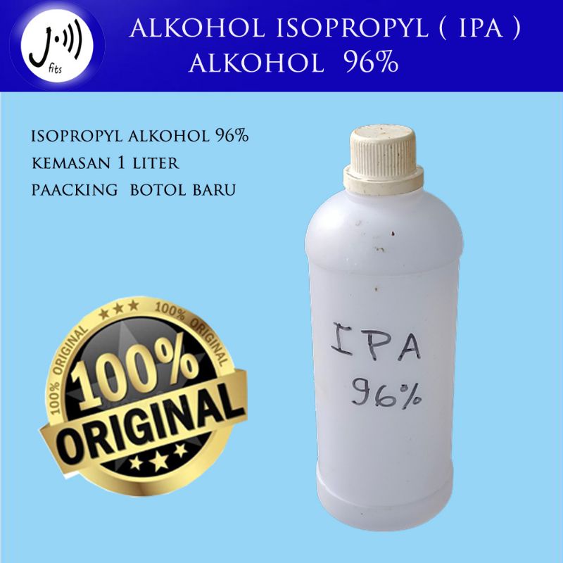 Jual IPA Isopropil Alkohol TEkNIS 96 persen 1 liter | Shopee Indonesia