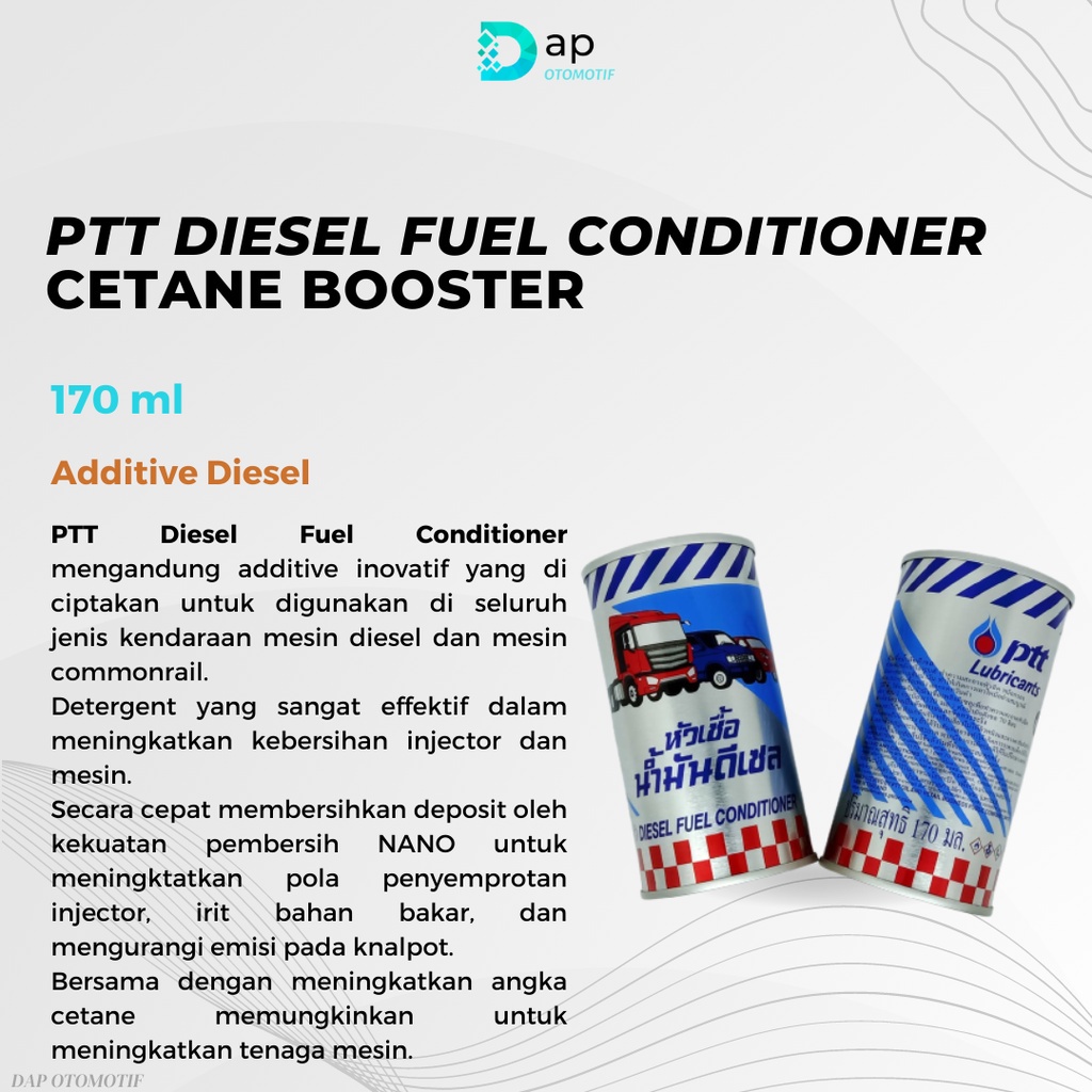 Jual PTT Diesel Fuel Conditioner Cetane Booster 170 ml | Shopee Indonesia
