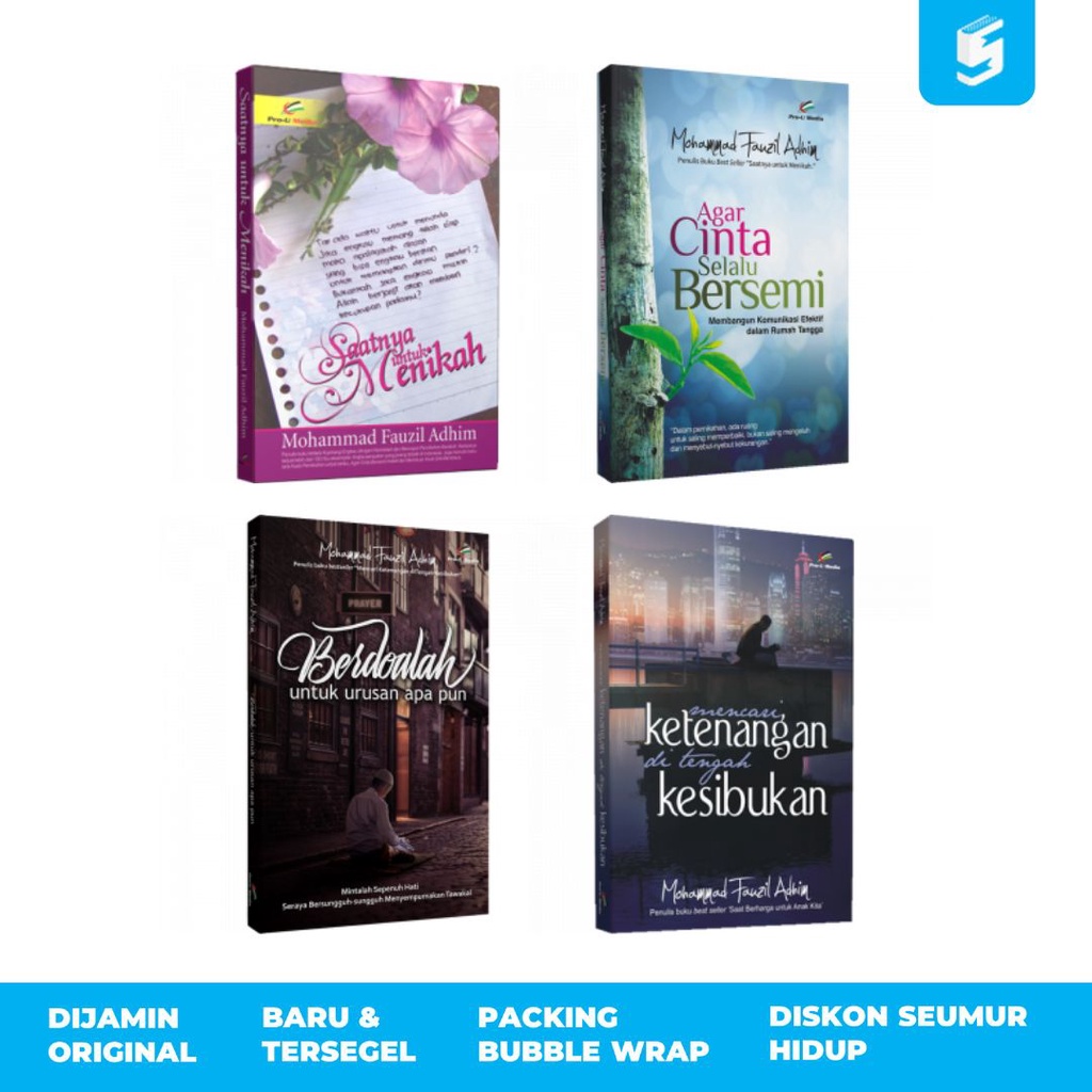 Jual Buku-Buku Karya M Fauzil Adhim - Agar Cinta Selalu Bersemi ...